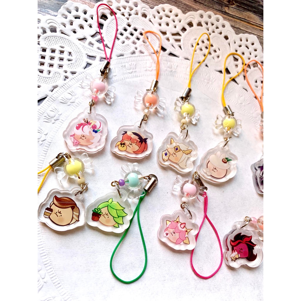 Phone keychains 2cm Cookie Run Kingdom with - Artist Huyen | Shopee ...