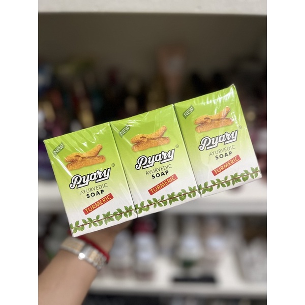 PYARY TURMERIC SOAP 75 GRAMS (ORIGINAL) | Shopee Philippines