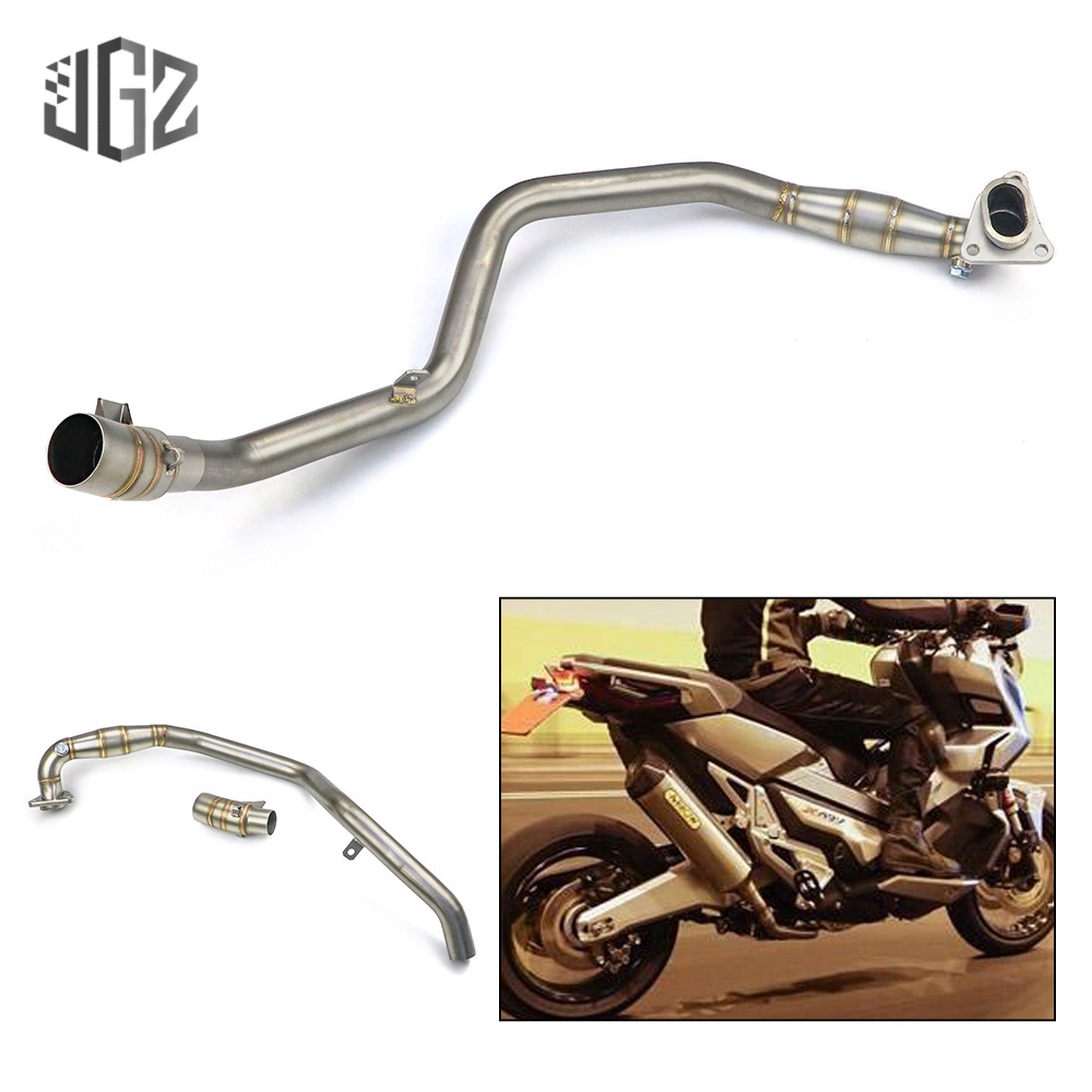 for HONDA X-ADV 750 2017 2018 2019 2020 Motorcycle Exhaust Middle Pipe ...