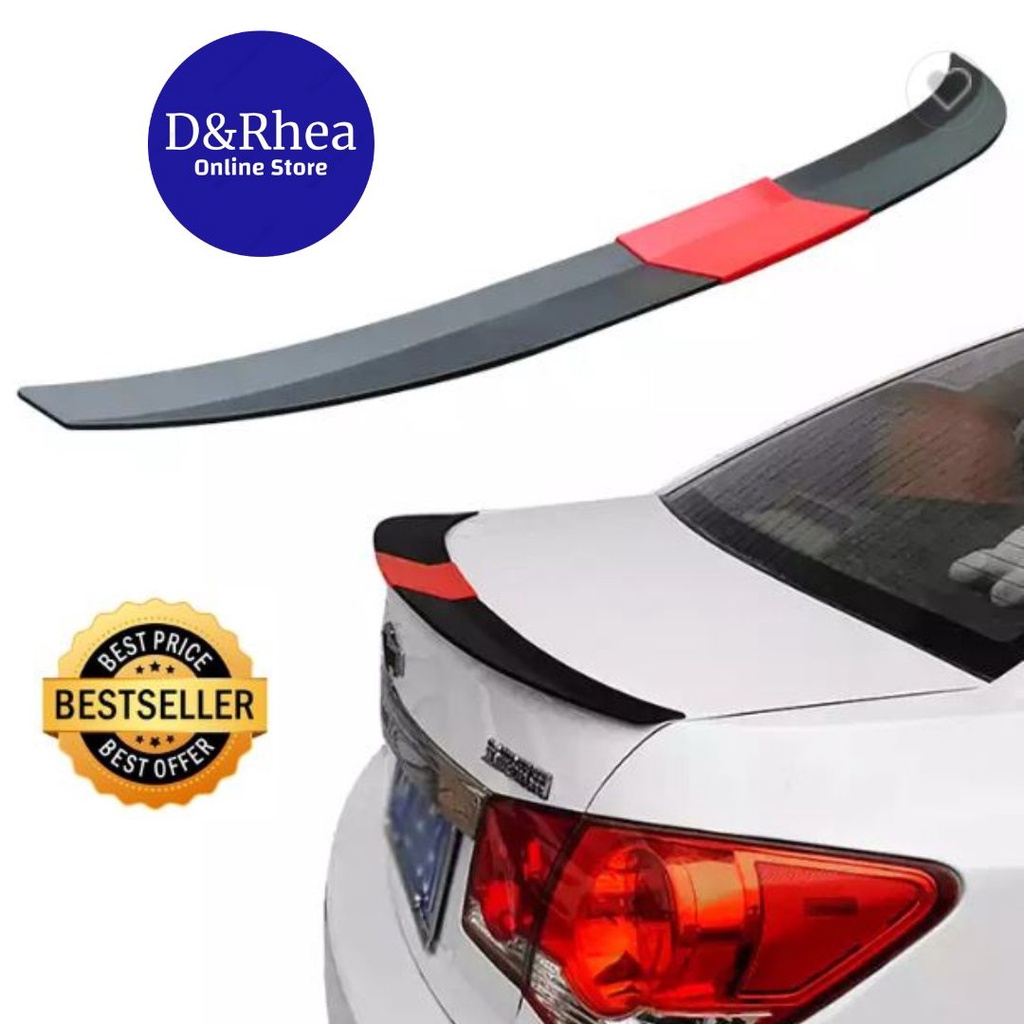 Adjustable Rear Roof Spoiler Wing Lip Rear Trunk Spoiler Universal ...