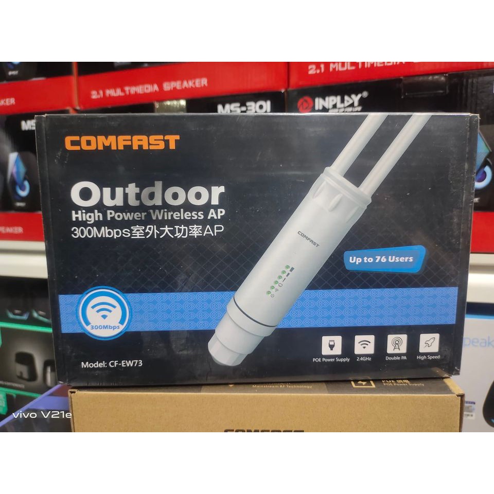 COMFAST CF-EW73 OUTDOOR 300MBPS HIGH POWER WIRELESS AP | Shopee Philippines