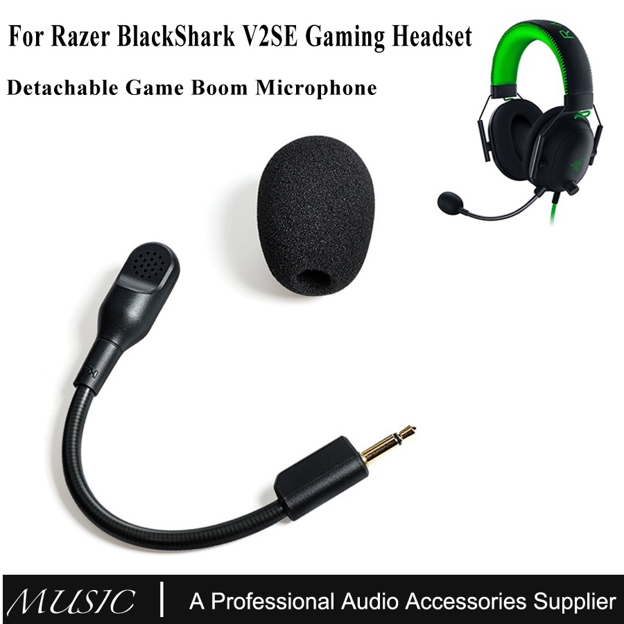 Mic Replacement for Razer BlackShark V2SE Wireless Gaming Headset 3.5mm ...