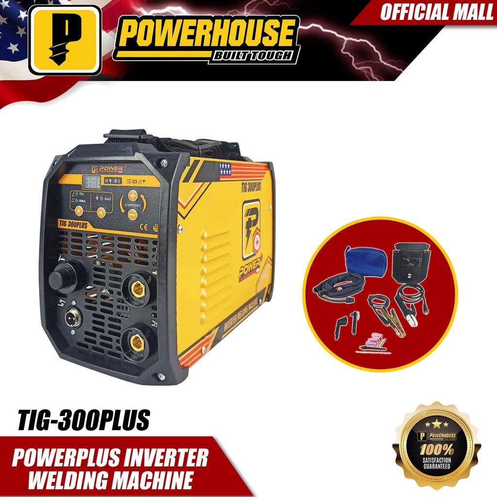 POWERHOUSE TIG 300A POWERPLUS Inverter Welding Machine TIG-300PLUS ...