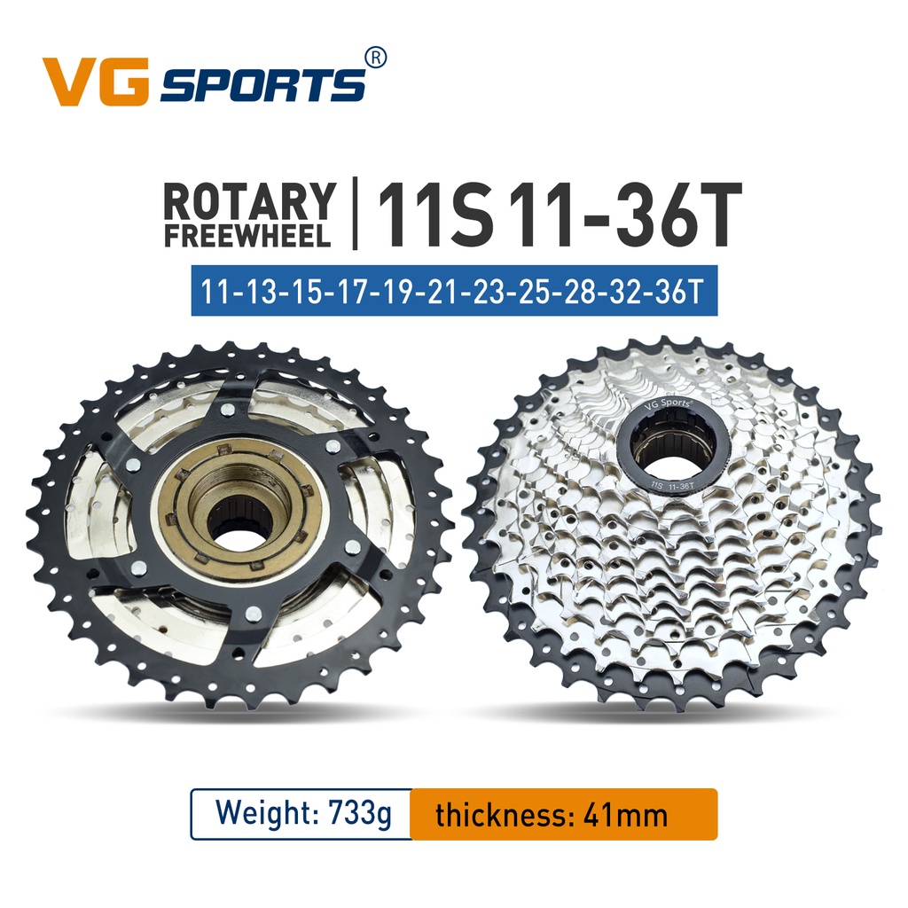 VG Sports Bike Sprocket 5/6/7/8/9/10/11 Speed Thread Type 14-28T 13-28 ...