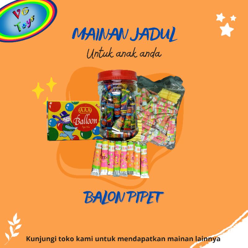 8 PCS Old School PIPET BALLOONS | Shopee Philippines