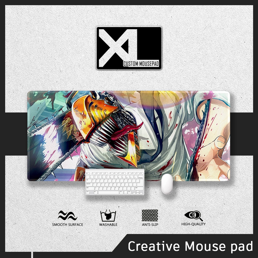X-L | Mousepad | CHAINSAW MAN | 005 | Extended | Large | Anime | Cute ...