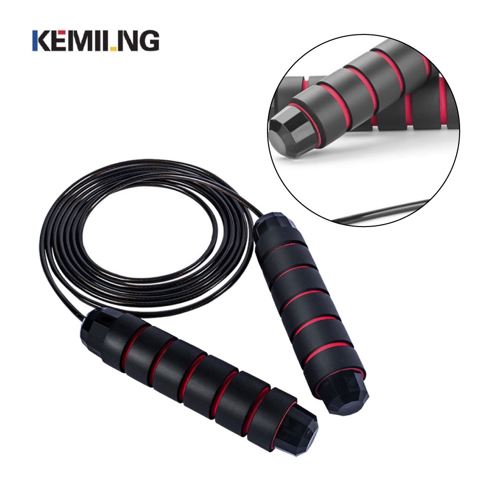 Kemilng Adjustable Tangle-free Jump Rope Fitness Skipping 9.8ft | Jump ...