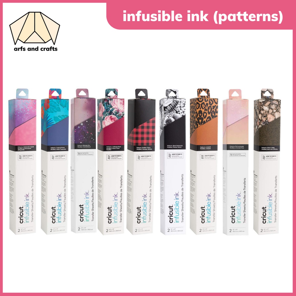 Cricut Infusible Ink™ Transfer Sheet, Patterns 12x12 (2 Sheets/Pack ...