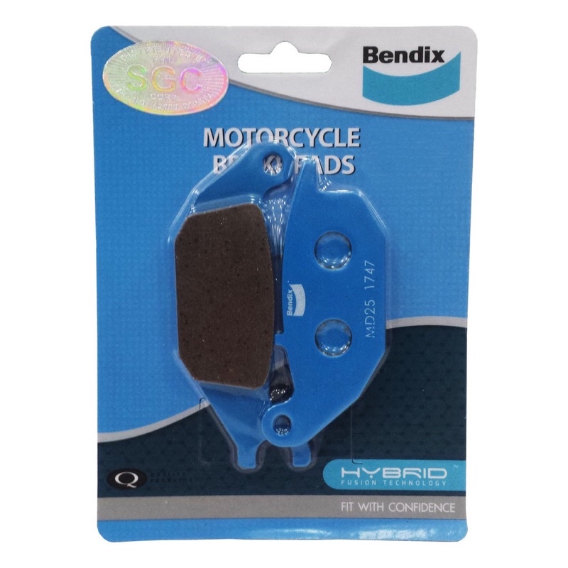 BENDIX Brake Pad MD25 [Rear] Raider 150 Carb - Sniper 135 MX - Sniper ...