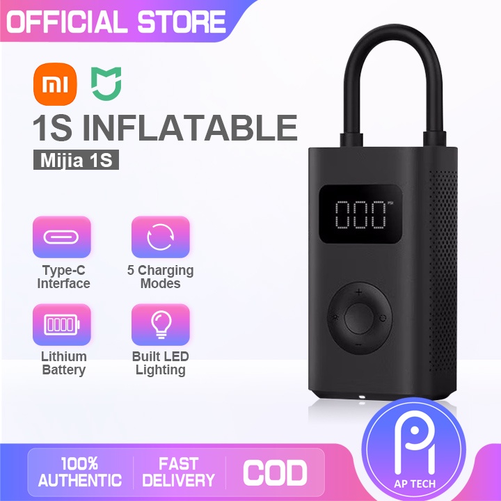 Xiaomi Mijia 1S Inflatable Treasure Electric Inflator Car Electric ...