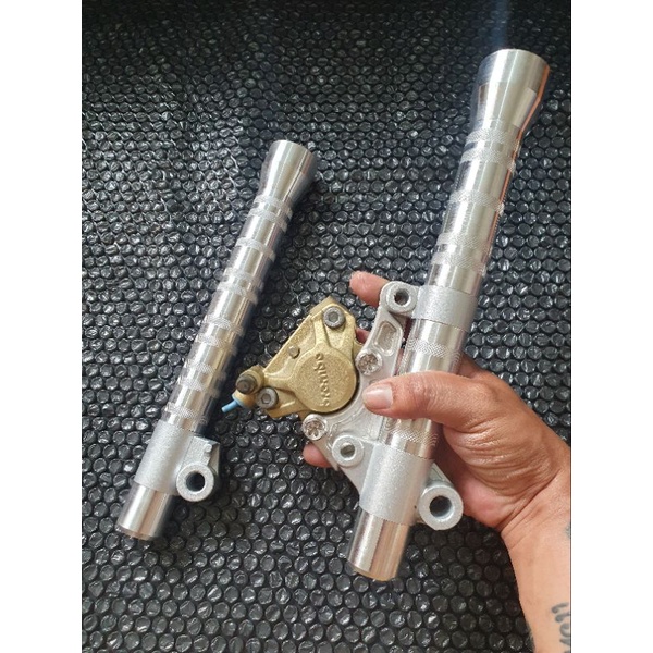 Lighten Outer Tube w/Caliper Set for XRM/Wave125/Raider150 | Shopee ...