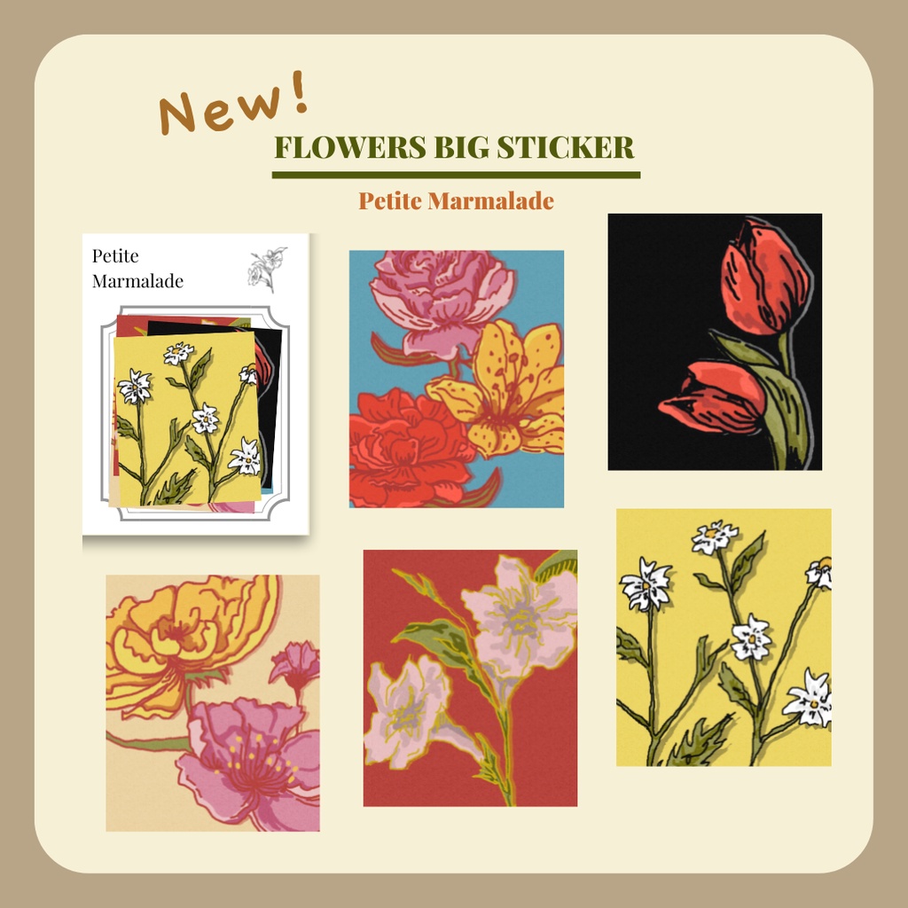 Petite MARMALADE Big Sticker Pack / Die Cut Stickers | Shopee Philippines
