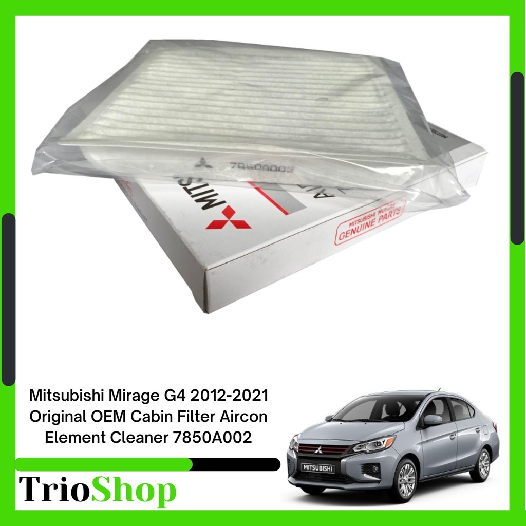 Mitsubishi Mirage G4 2012-2021 Original OEM Cabin Filter Aircon Element ...