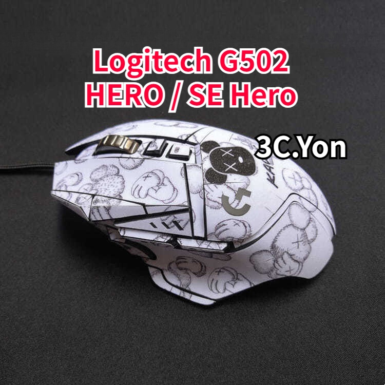 Mouse Sticker for Logitech G502 HERO Wired Mouse G502 SE HERO Matte ...