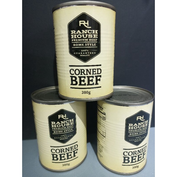 RANCH HOUSE CORNED BEEF - 380grms | Shopee Philippines