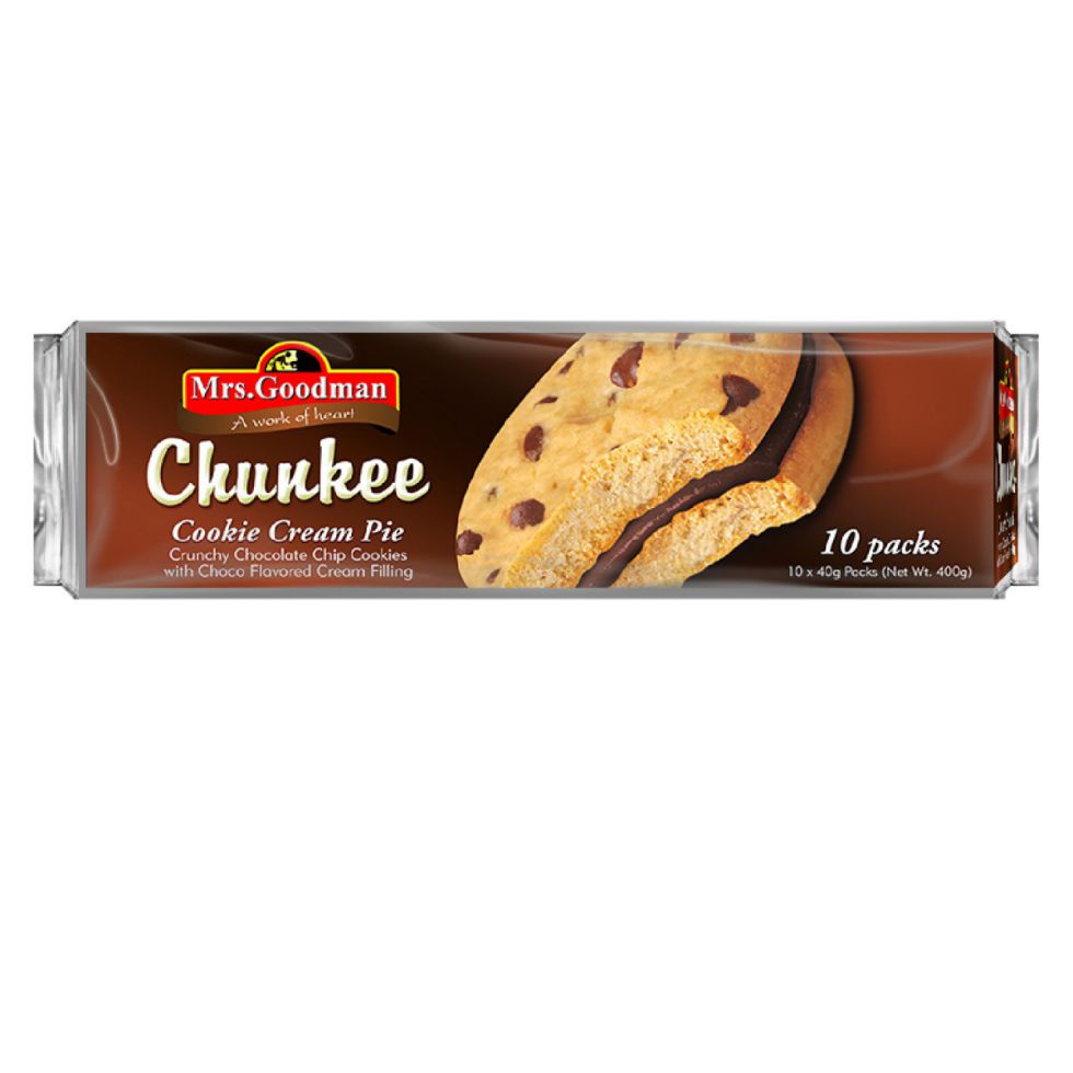 Mrs.Goodman Chunkee Cookie Cream Pie 35Gx10S | Shopee Philippines