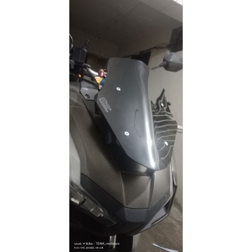 HONDA ADV150 WINDSHIELD DARKBLACK & CLEAR | Shopee Philippines