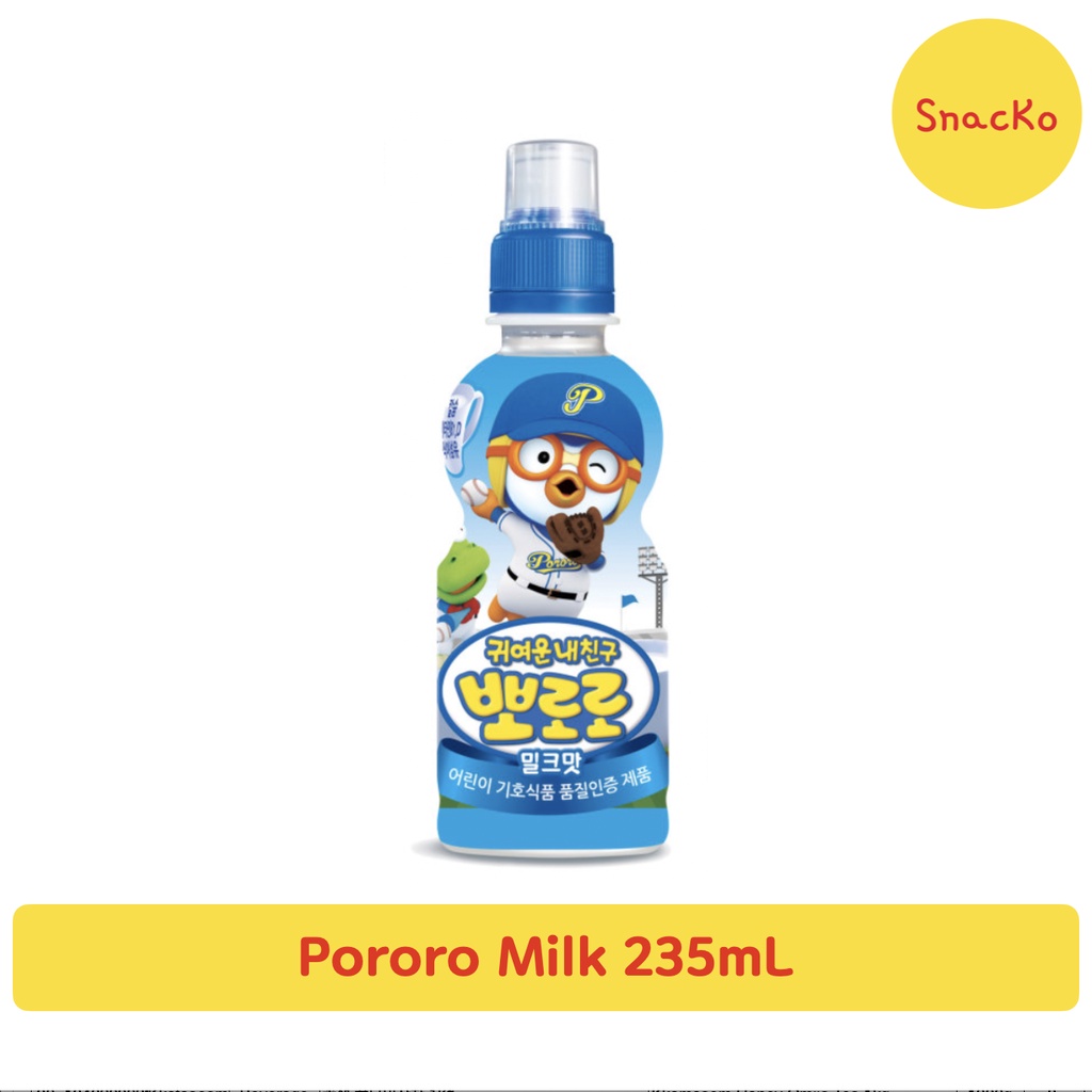 Paldo Pororo and Woongjin Cocomong Korean Juice Flavored Drink Kids ...