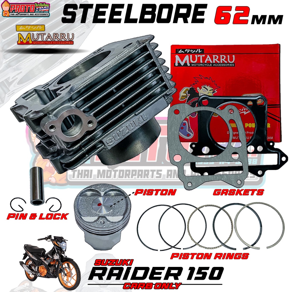 Block Raider 150 62mm , 66mm , 68mm Mutarru Brand | Shopee Philippines
