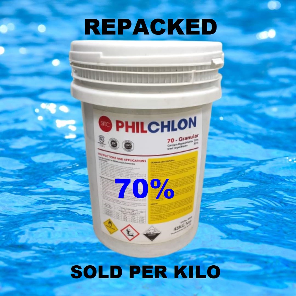 PHILCHLON Pool Chlorine Granules for Swimming Pools (SOLD PER KILO ...