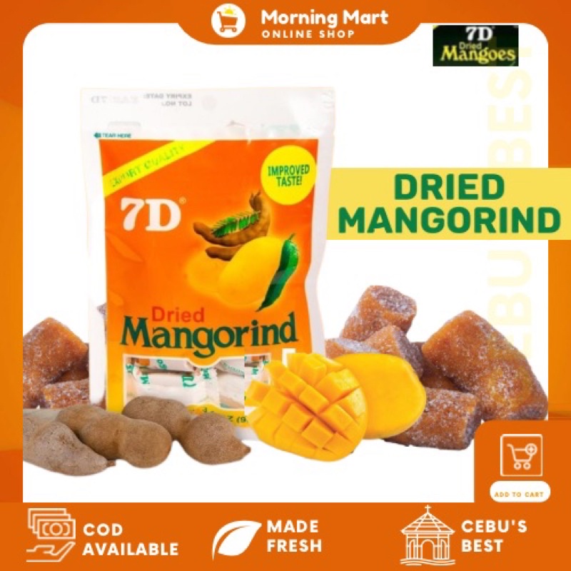 7D Dried Mangorind 90 grams, 175 grams | Shopee Philippines