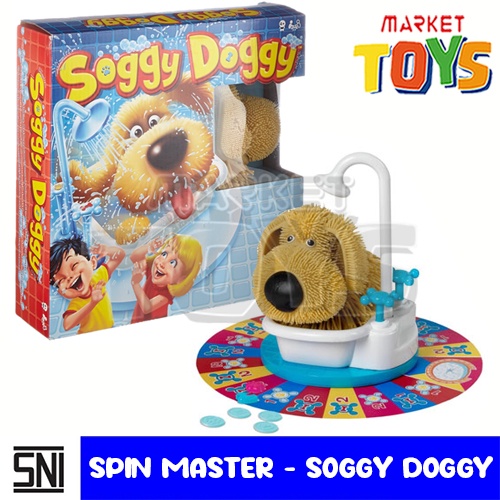 Spin Master Soggy Doggy Kids Toys Family Wet Dog Board Game | Shopee ...
