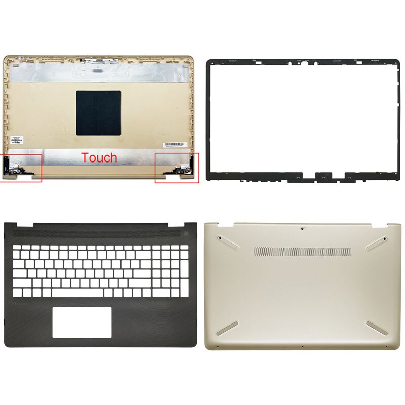 NEW A B C D shell For Pavilion X360 15-BR 15T-BR 15-BK Laptop LCD Back ...