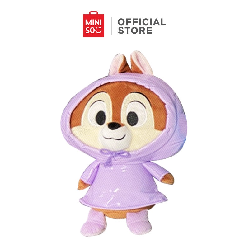 MINISO Disney CND Raincoat Plush Toy Chip 'n Dale | Shopee Philippines