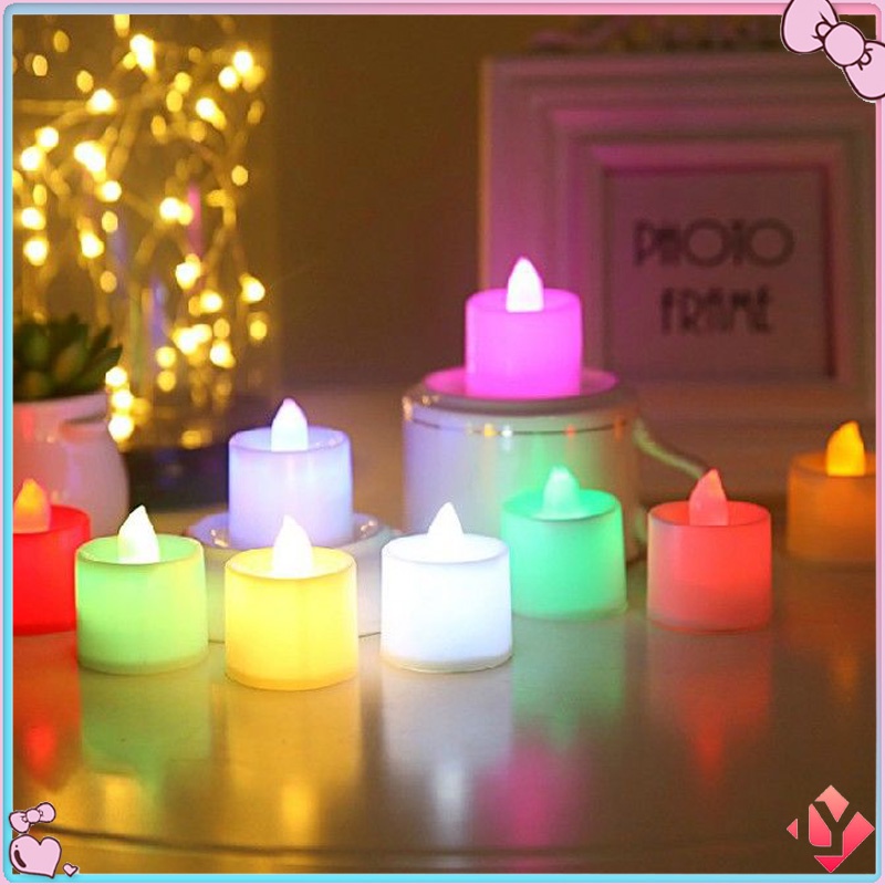 Christmas Decorations Electronic Candle Decorative Lamp LED Electronic ...