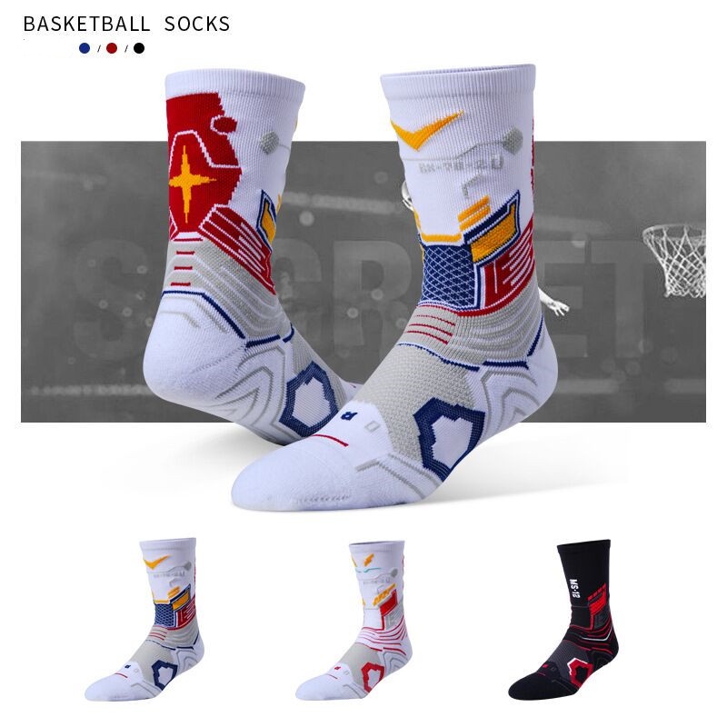 Professional Basketball Socks High Cut Towel Bottom Sports Socks ...