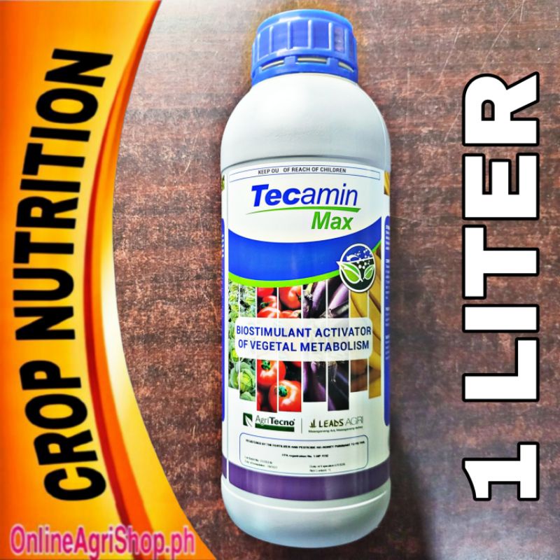 TECAMIN MAX (1 LITER) BIOSTIMULANT ACTIVATOR OF VEGETAL METABOLISM by ...