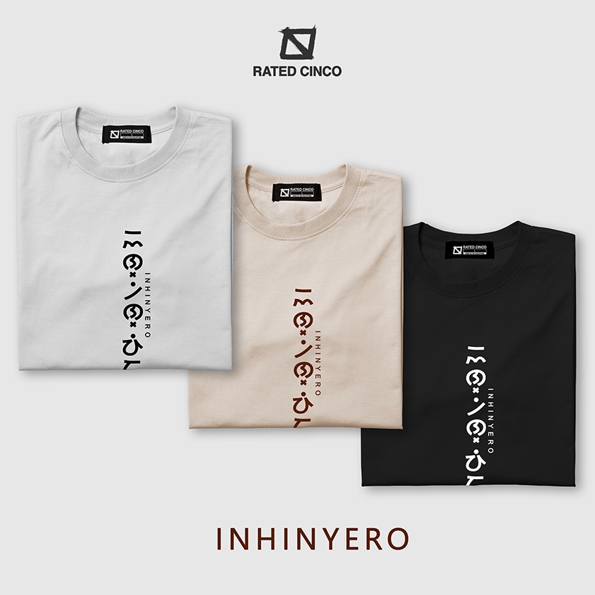 Rated Cinco Classics | Inhinyero | Baybayin Shirt | Minimalist | Casual ...