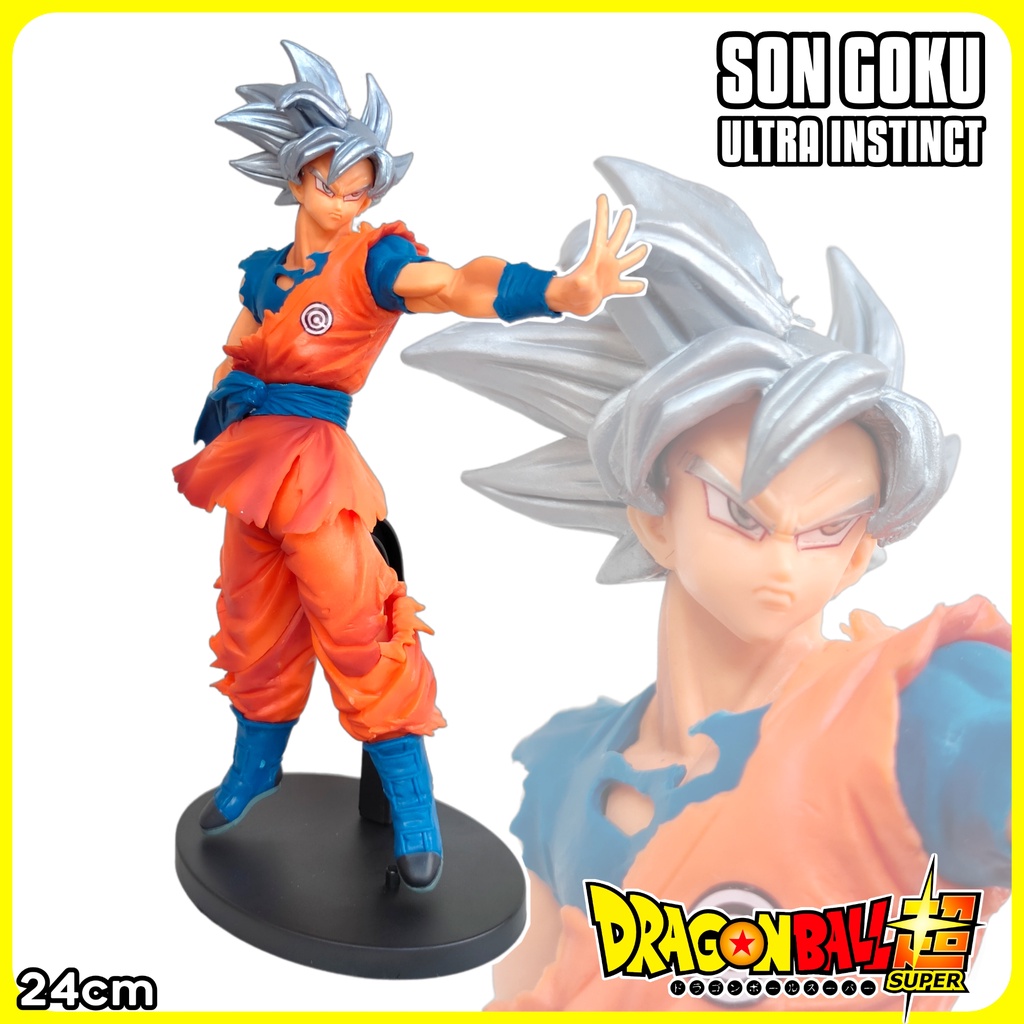 DRAGON BALL SUPER Action Figure: SON GOKU ULTRA INSTINCT - Miniature ...