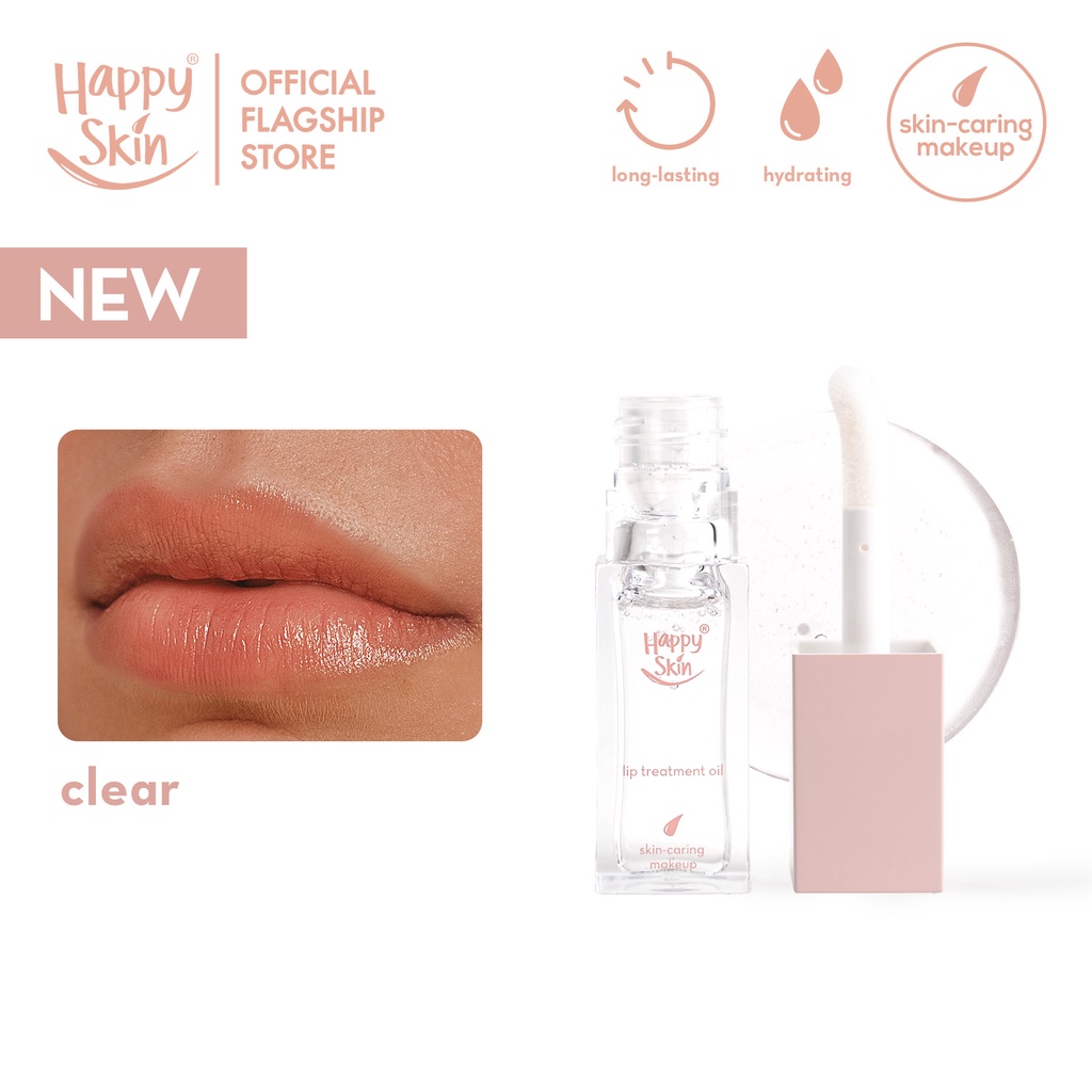 Happy Skin Lip Treatment Oil in Clear | Shopee Philippines