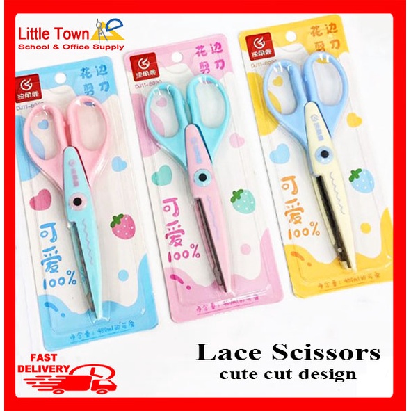 Lace Scissors / lace art scissors cute cutting design multiple shape ...