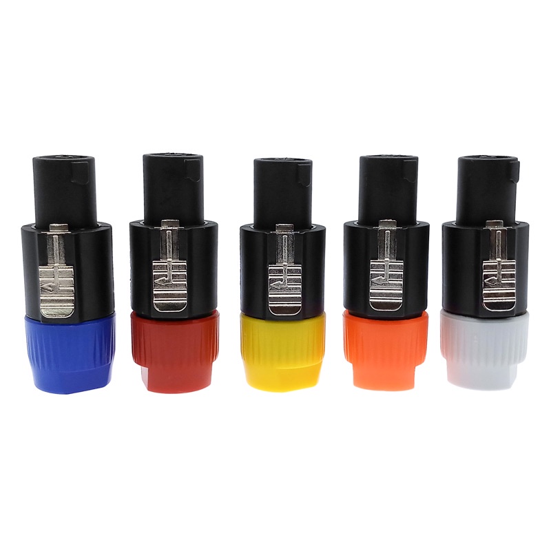 Speakon Connector 4 Pole Plug Male Speaker Audio 4 pin connector led ...