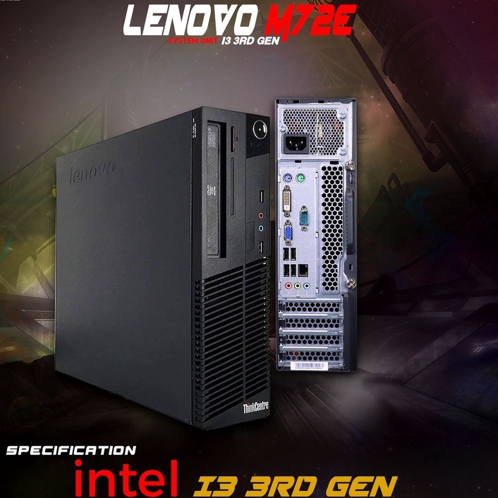 SYSTEM UNIT LENOVO i3 3RD/i3 4TH/i5 2ND/i5 4TH GEN|Pckingdom | Shopee ...