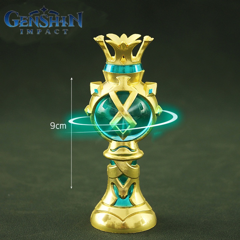 Fabulous Prop Genshin Impact Venti Barbatos Gnosi Metal Anemo Heart Of ...