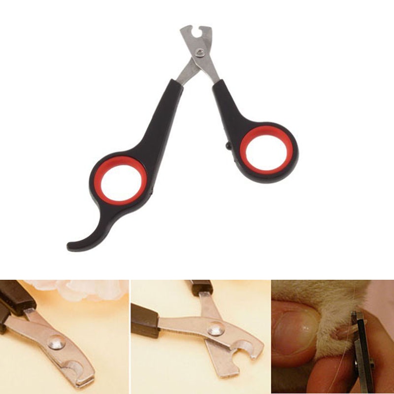 Pet nail scissor cutter dog cat rabbit toenail claw toe clipper ...