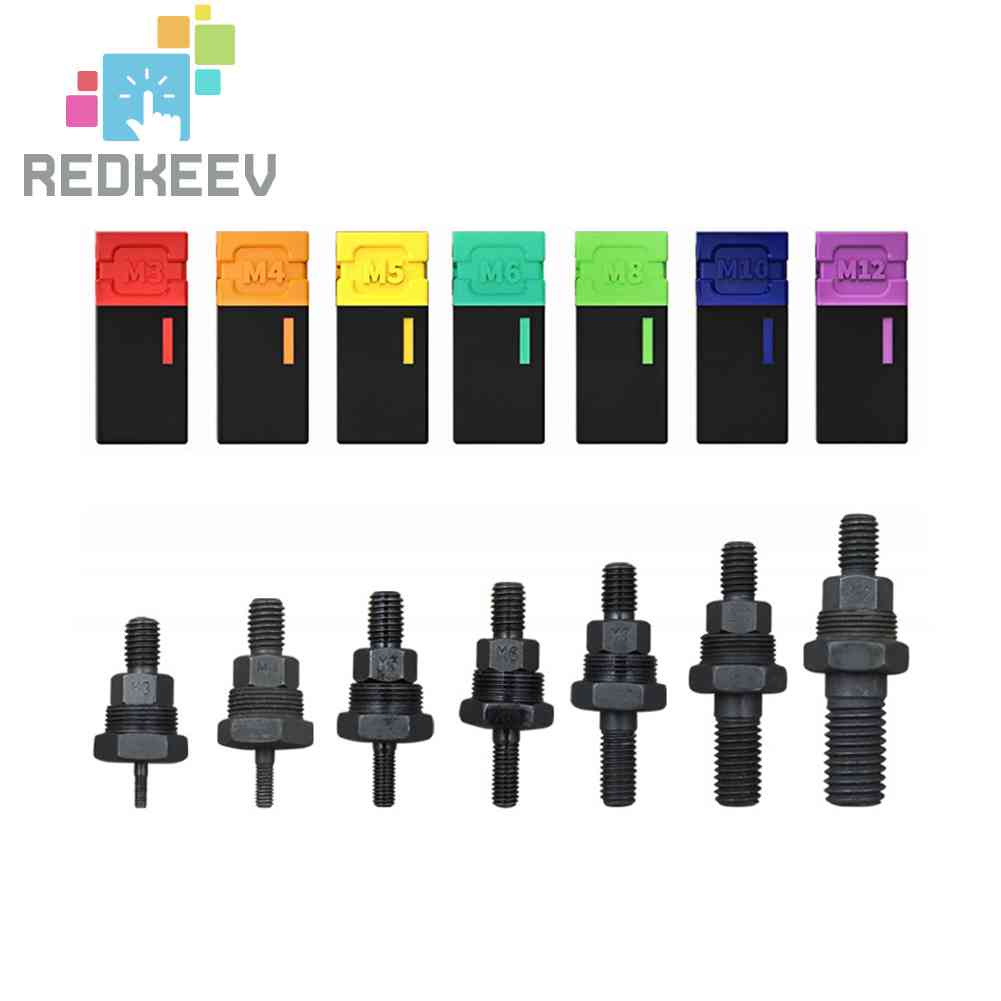 REDKEEV M3-M12 Hand Rivet Nut Head Nuts Simple installation Manual ...