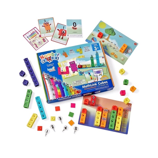 Numberblocks MathLink Cubes Number Blocks 1-10 Cubes -100 Piece ...