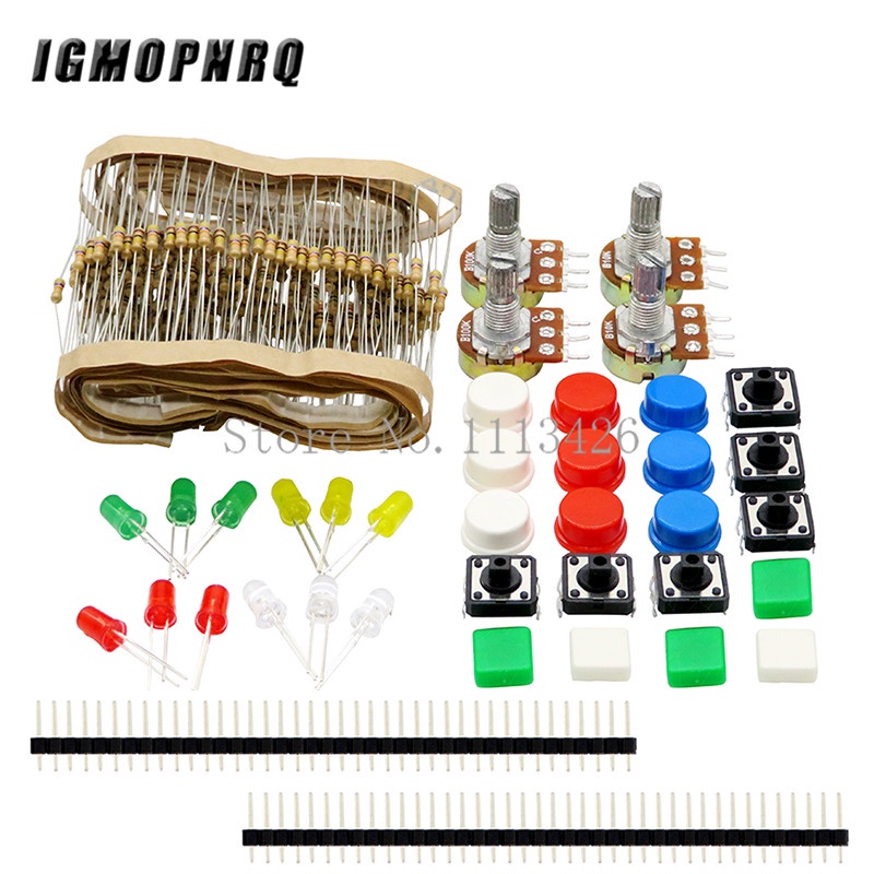 Handy Portable Resistor Kit for Arduino Starter Kit UNO R3 LED ...