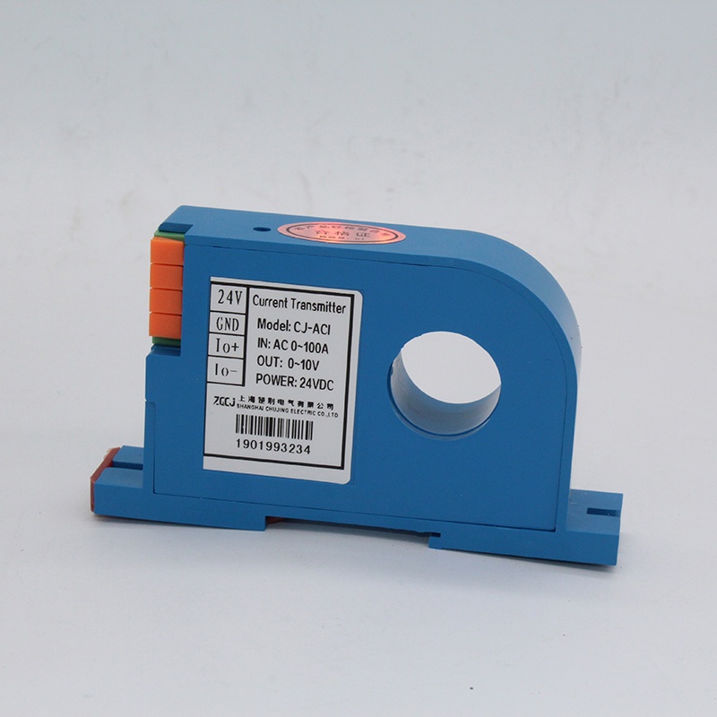 Cj Aci Ampere Sensor Perforation Input Ac 100a Current Transmitter 0 10v Output Perforated Ac