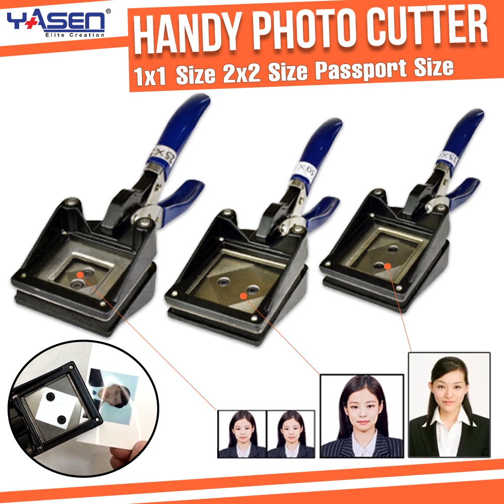 Handy Photo Cutter | ID Cutter Puncher (1x1 / 2x2 / Passport Size ...