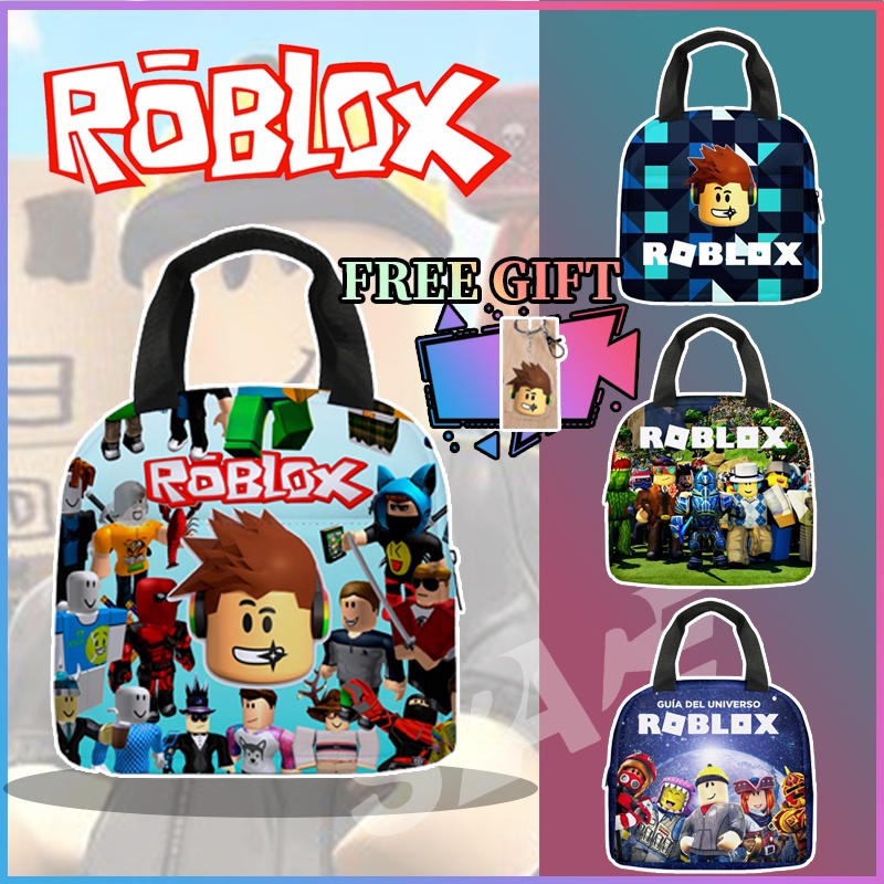 [Ready Stock] ROBLOX Lunch Bag children's thermal lunch box, insulation ...