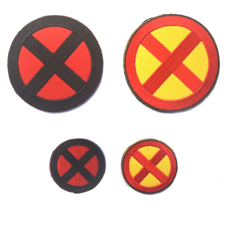 【Customized 】X-MAN Velcro Marvel X-Men Movie Morale Badge 3D Embroidery ...