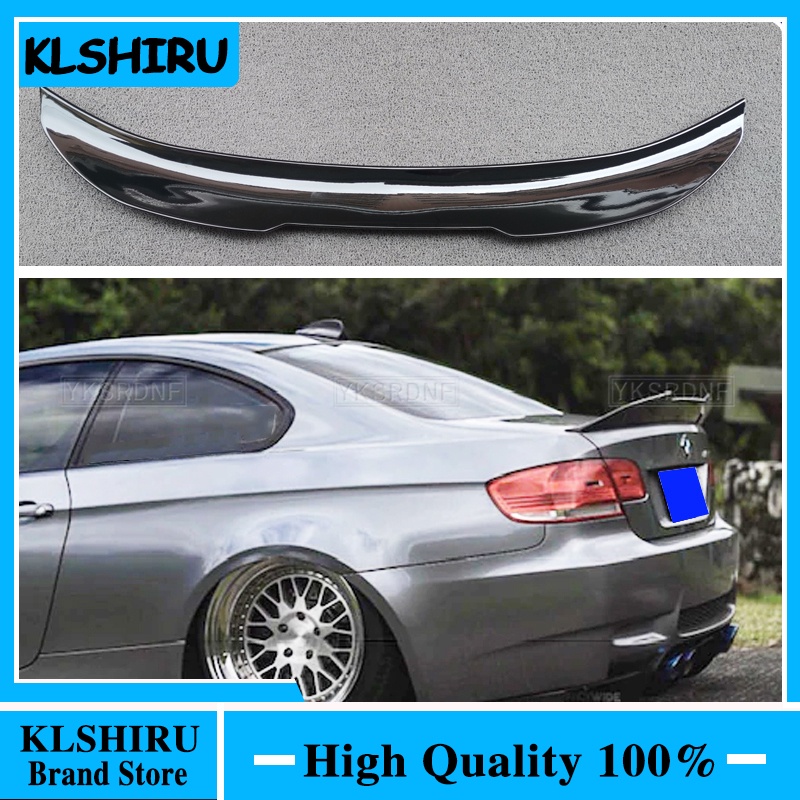 PSM Style Carbon Fiber Rear Roof Spoiler Trunk Lip Boot Wing For BMW ...