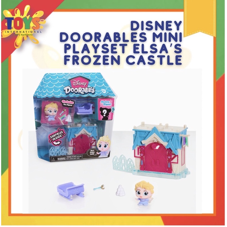 Disney Doorables Mini Playset Elsa’s Frozen Castle | Shopee Philippines