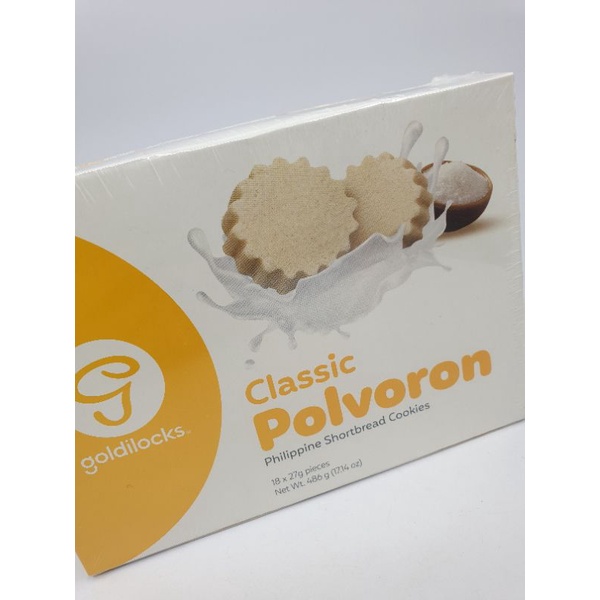GOLDILOCKS Classic/ Special Box Polvoron Box ( 18 pcs. 486g ) | Shopee Philippines