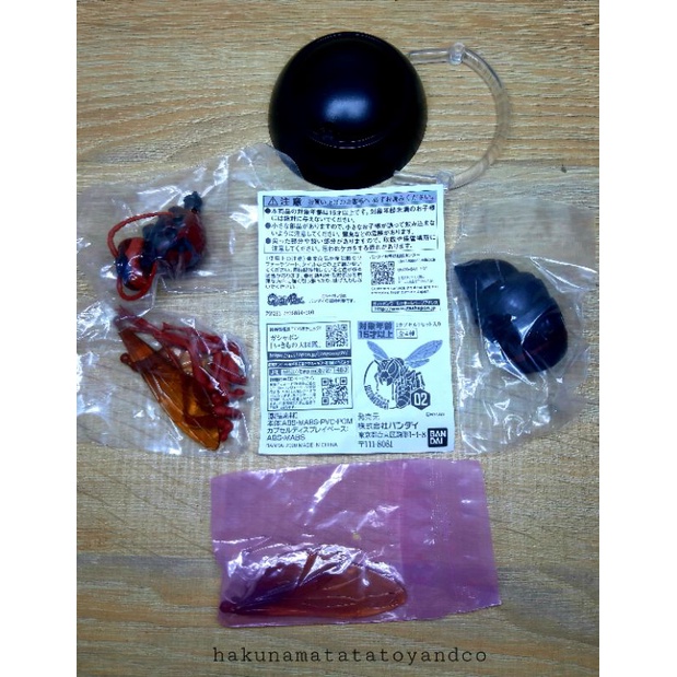 BANDAI Insect capsule toy Ikimono Encyclopedia Hornet Japan imported ...